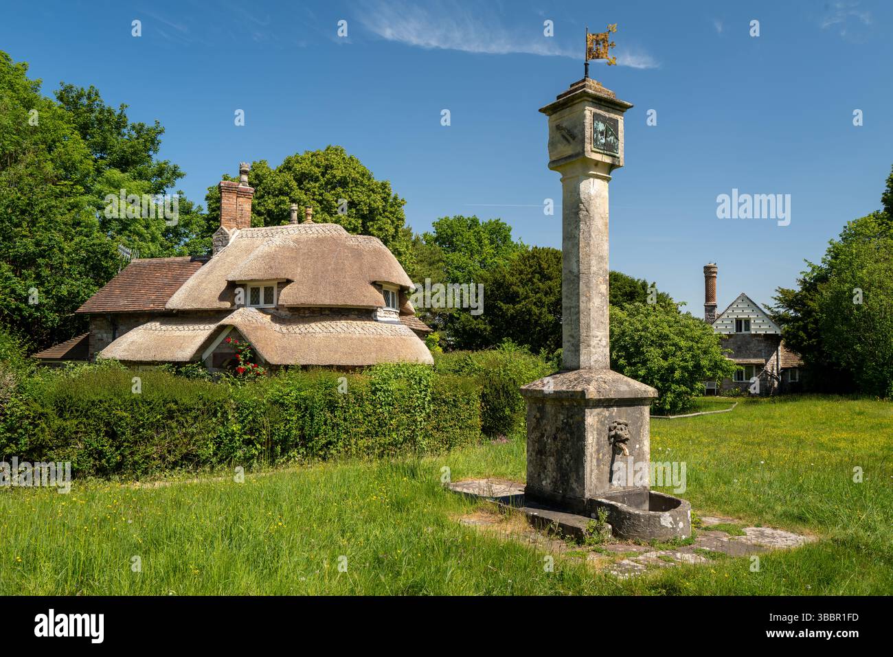 the cottages of Blaise hamlet in Bristol UK Stock Photo - Alamy