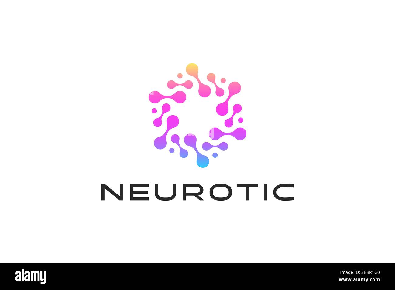 Science Neuron Science Bio Technology Modern Logo Concept. Abstract ...