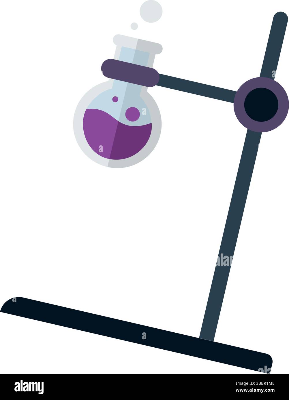 Boiling flask on stand. Vector illustration Stock Vector Image & Art ...