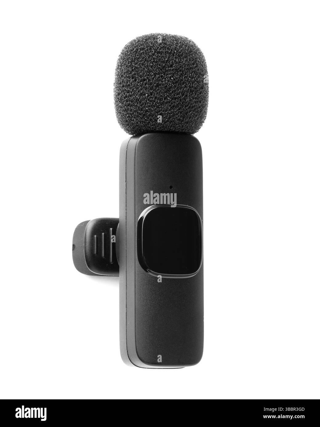 Small lavalier microphone lapel Cut Out Stock Images & Pictures - Alamy