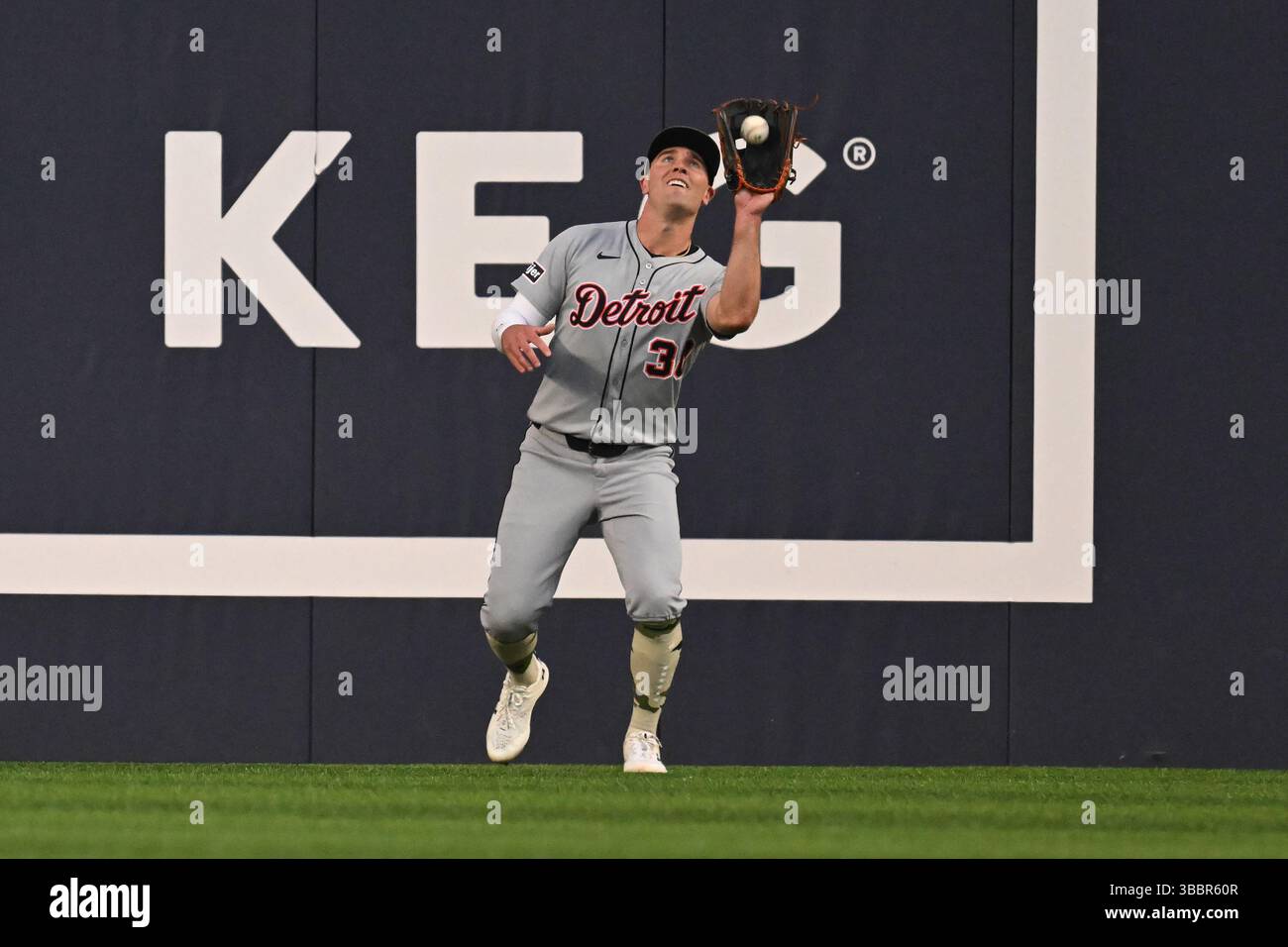 Toronto, Canada. 16th May, 2025. Detroit Tigers right fielder Kerry ...