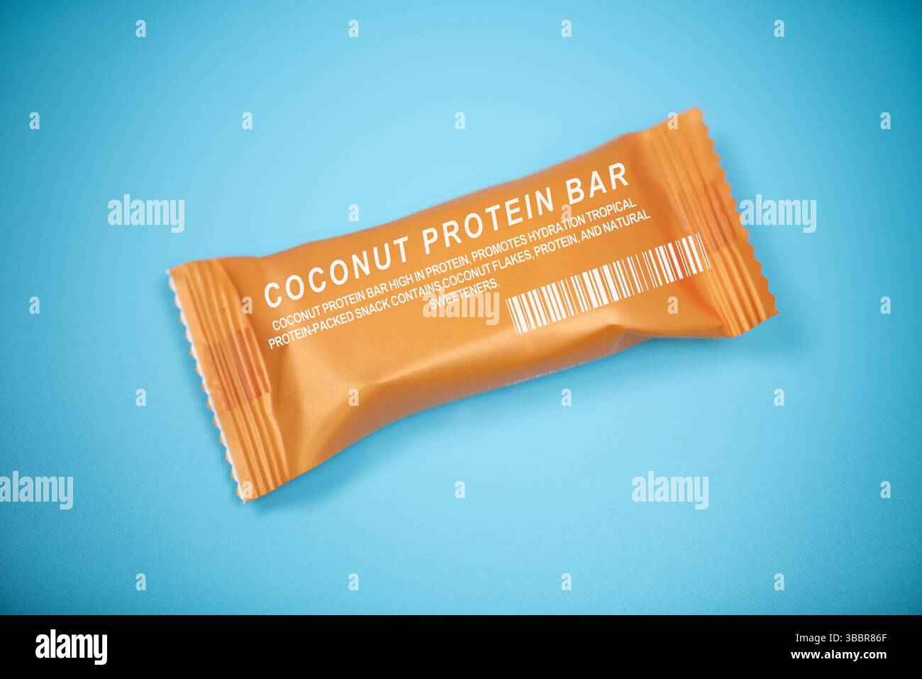 Coconut protein bar. High in protein, promotes hydration. Tropical ...