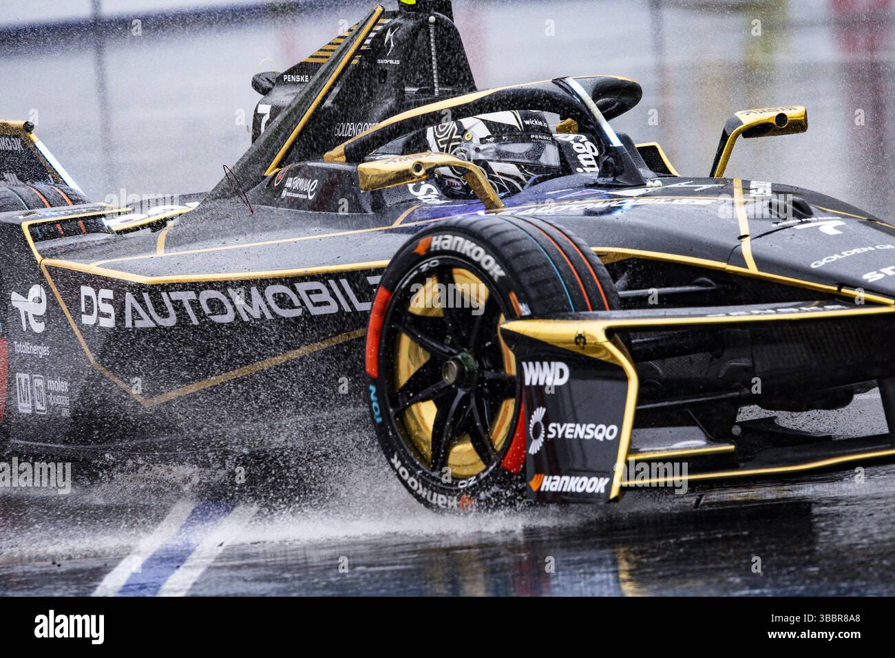 07 GUNTHER Maximilian (ger), DS Penske, DS E-Tense FE25, action during the Tokyo ePrix, 8th and ...