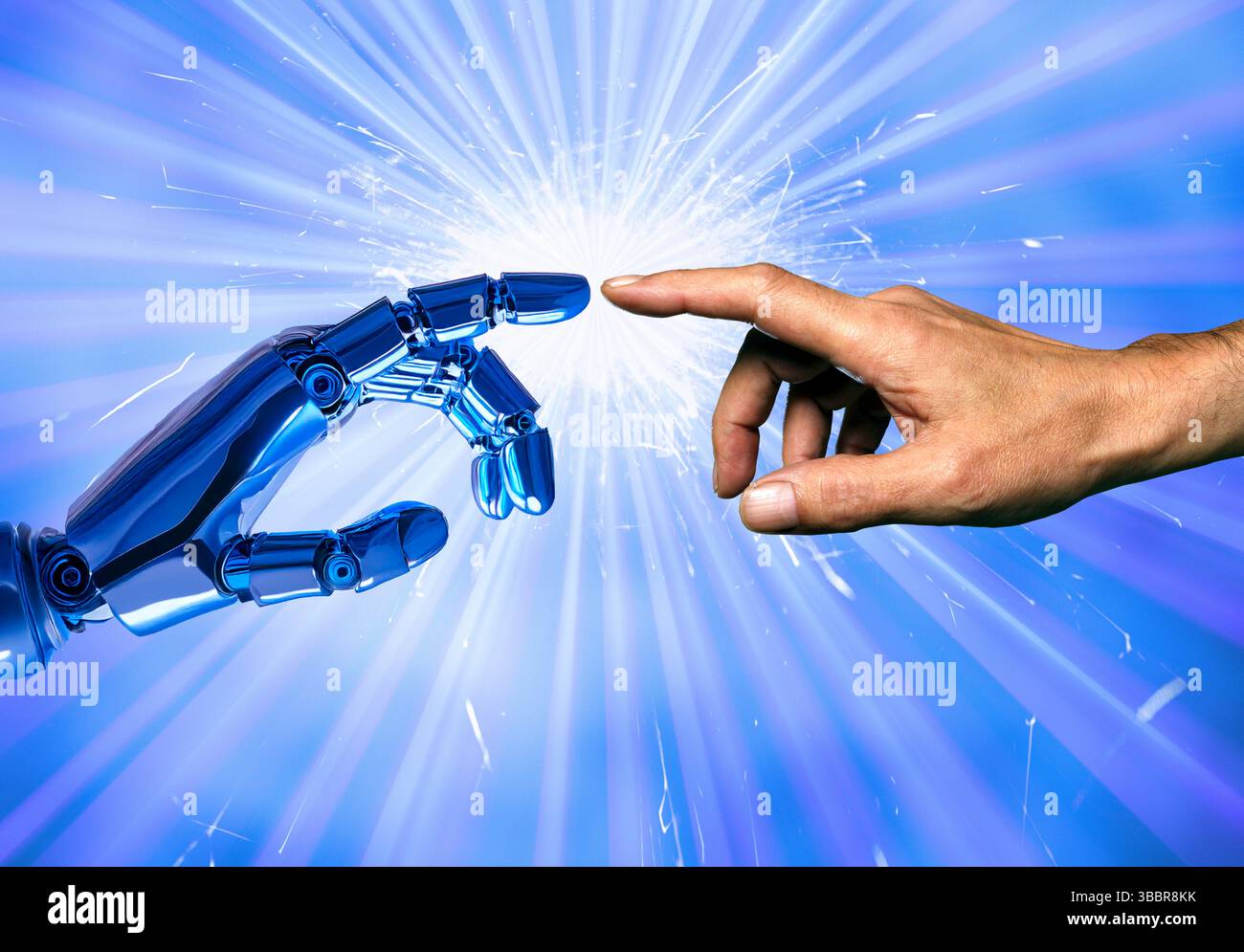 Ai and human cooperation hi-res stock photography and images - Alamy