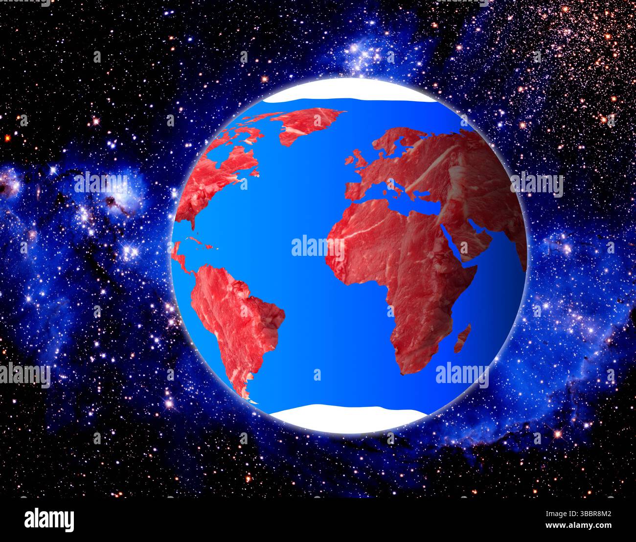 Earths continents outline map hi-res stock photography and images - Alamy