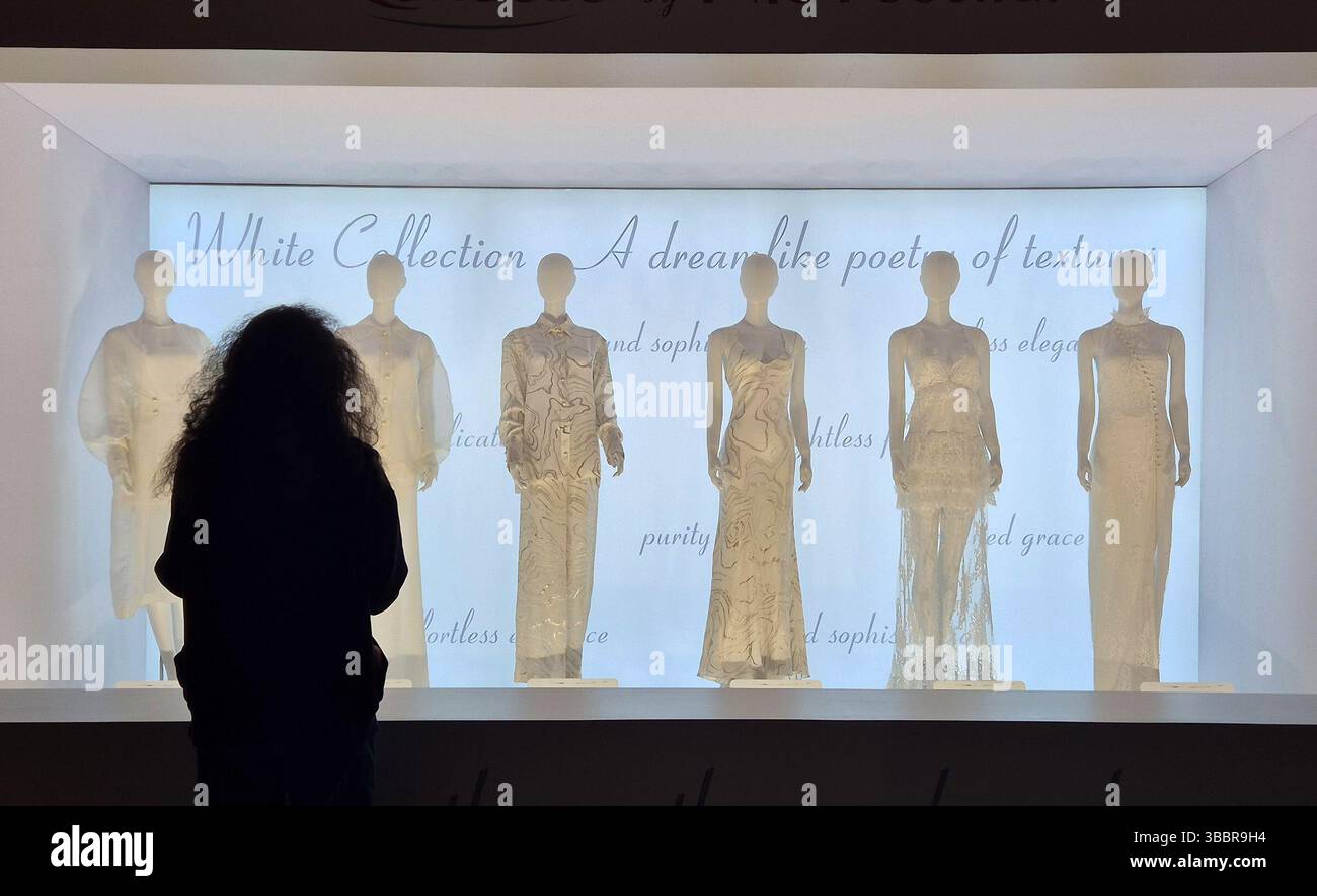Bucharest, Romania. 16th May, 2025. A woman visits the opening ...