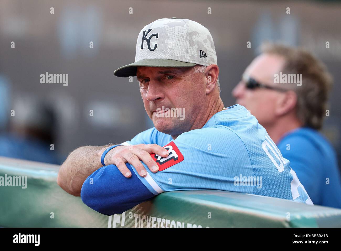 May 16, 2025: Kansas City Royals manager Matt Quatraro (33) is seen ...
