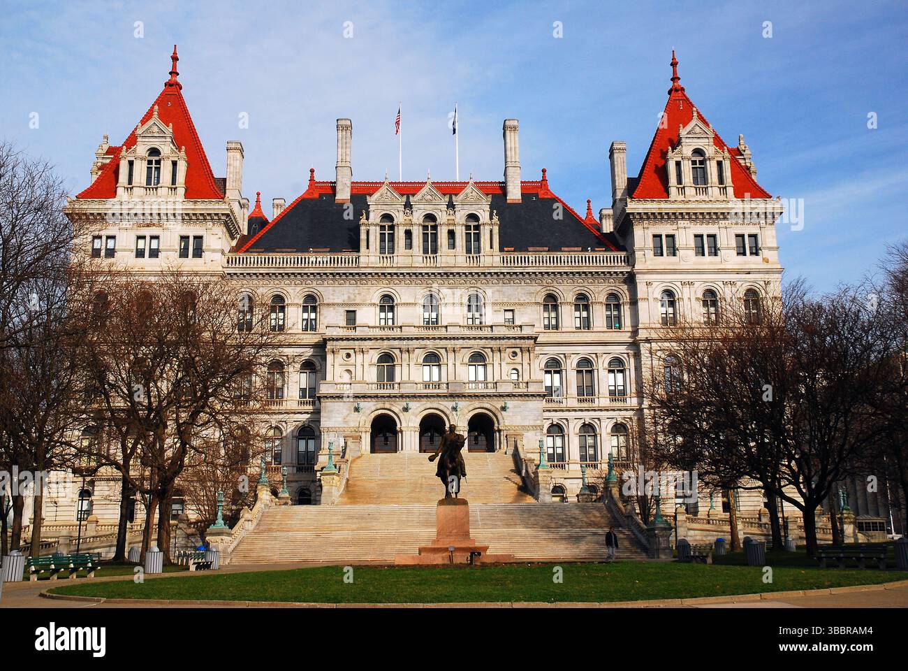 The New York State House, Albany Stock Photo - Alamy