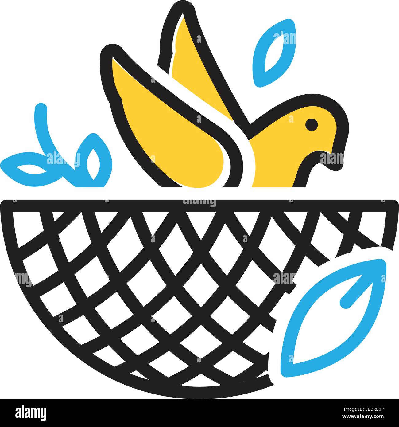 Icon for bird in nest,bird Stock Vector Image & Art - Alamy