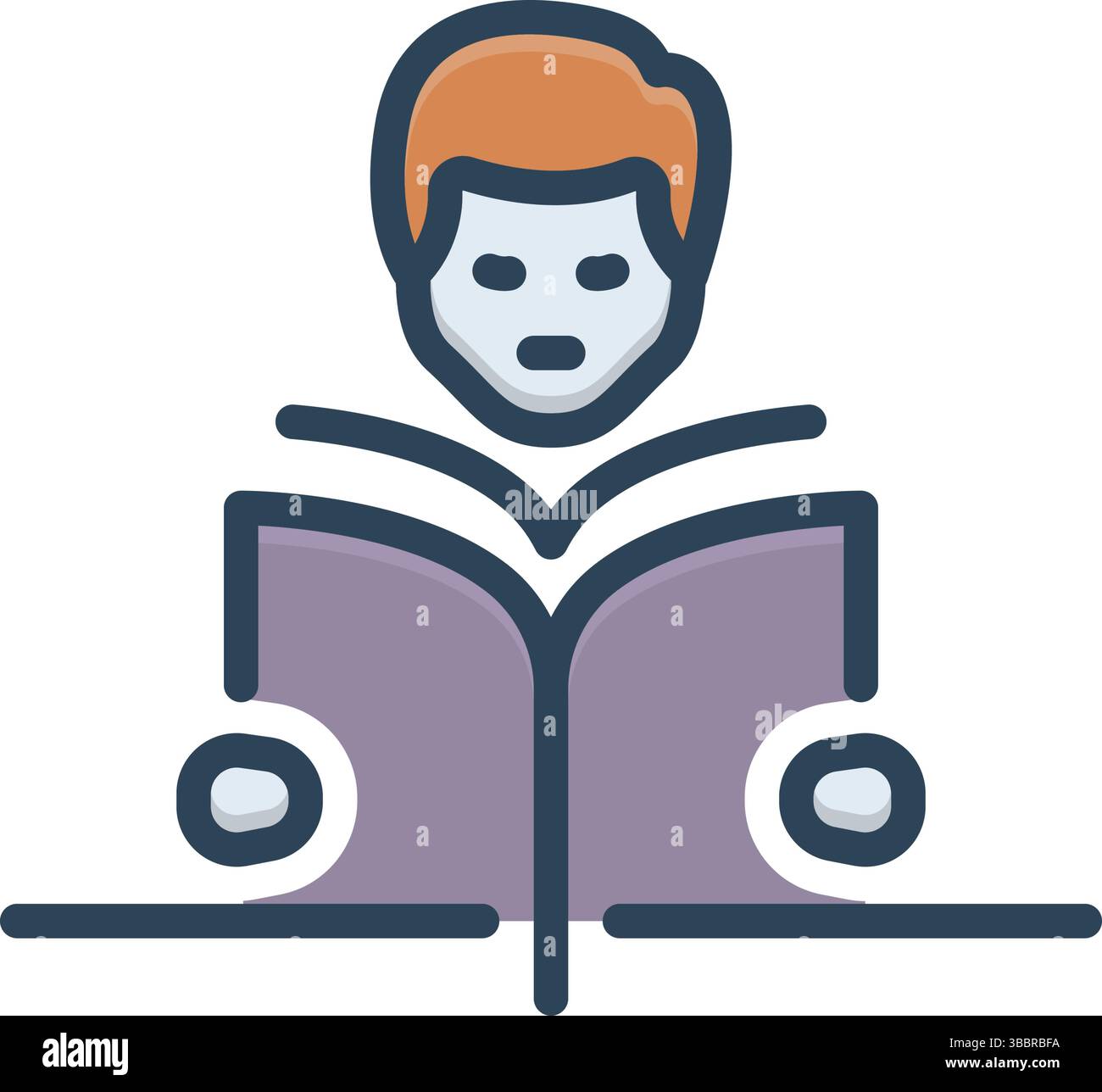 Bookish knowledge Stock Vector Images - Alamy