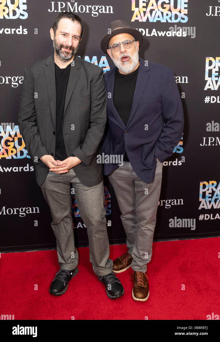 New York, NY, May 16, 2025: Itamar Moses and David Yazbek attend 2025 ...