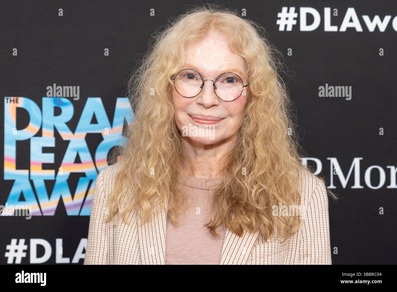 New York, NY, May 16, 2025: Mia Farrow attends 2025 91st Annual Drama ...