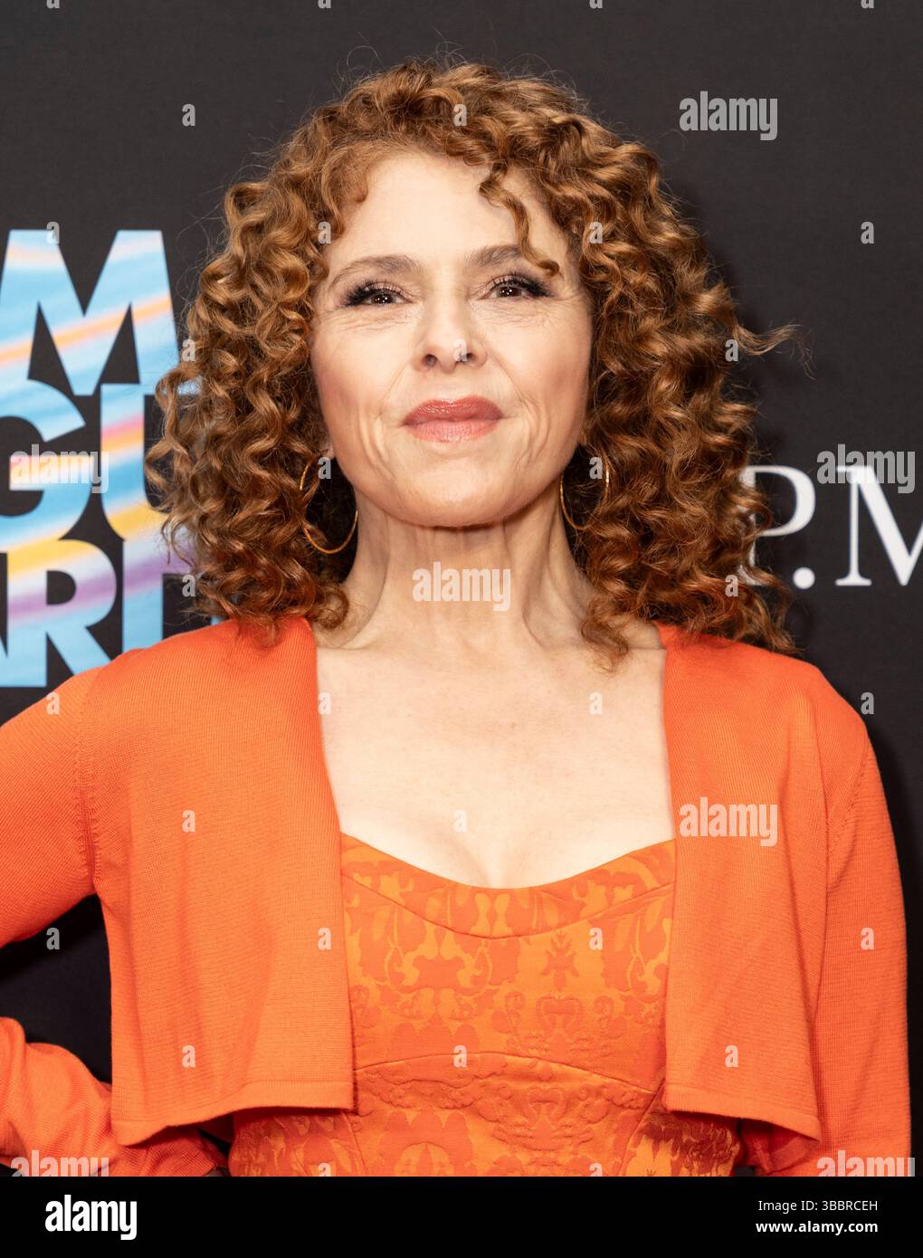 New York, USA. 16th May, 2025. Bernadette Peters wearing dress by Zac ...