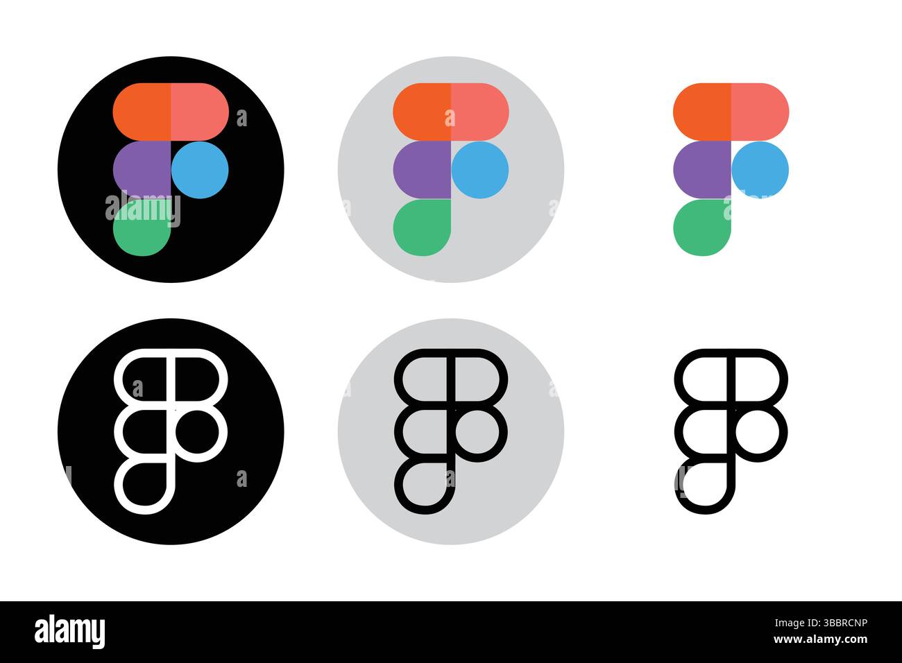 Figma Black Square and Circle Logo Vector, Figma App Icon. new Figma ...