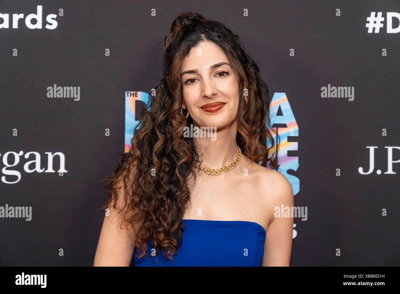 New York, USA. 16th May, 2025. Sanaz Toosie wearing dress by Stacey ...
