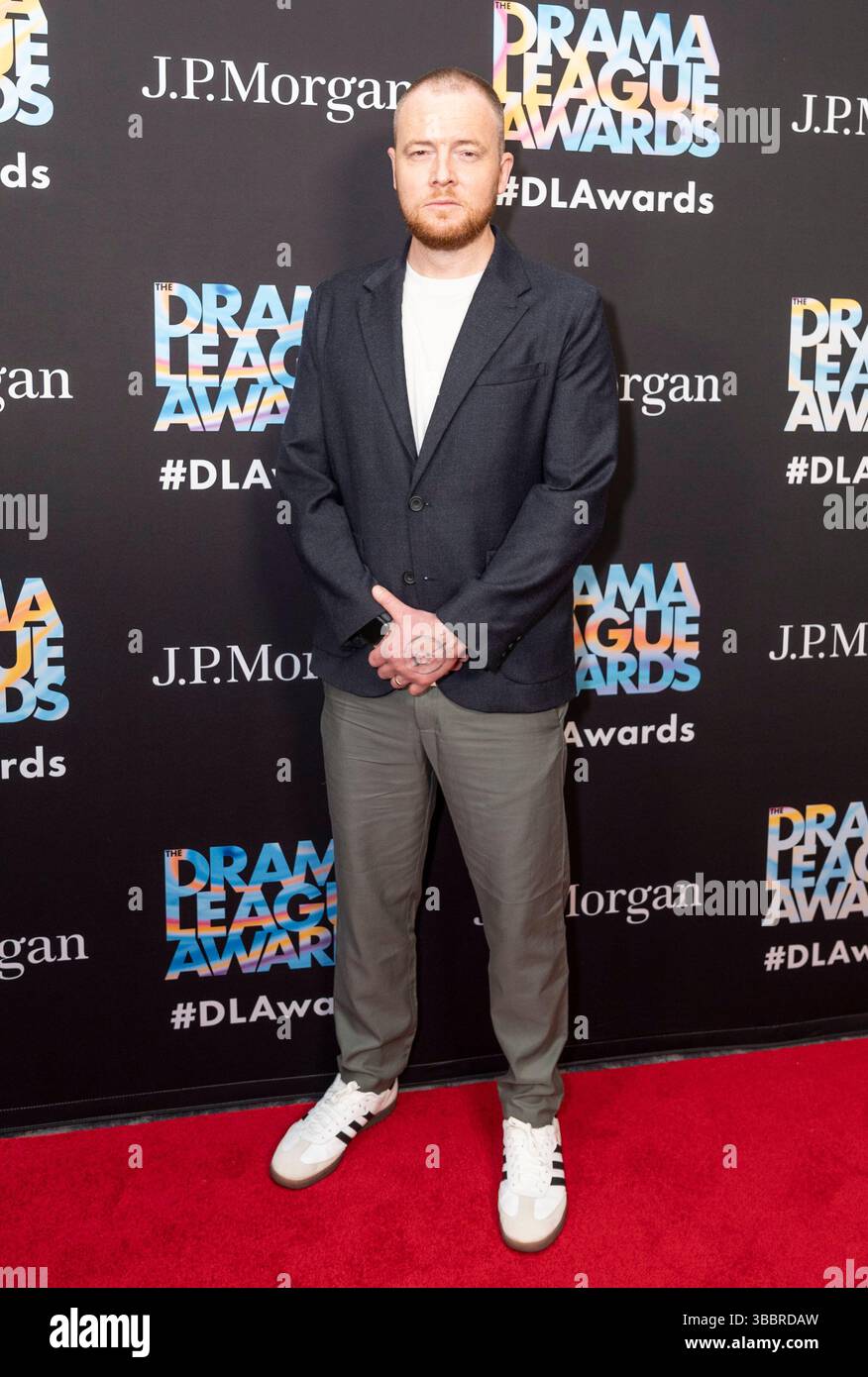David Thaxton attends 2025 91st Annual Drama League Awards at Ziegfeld ...