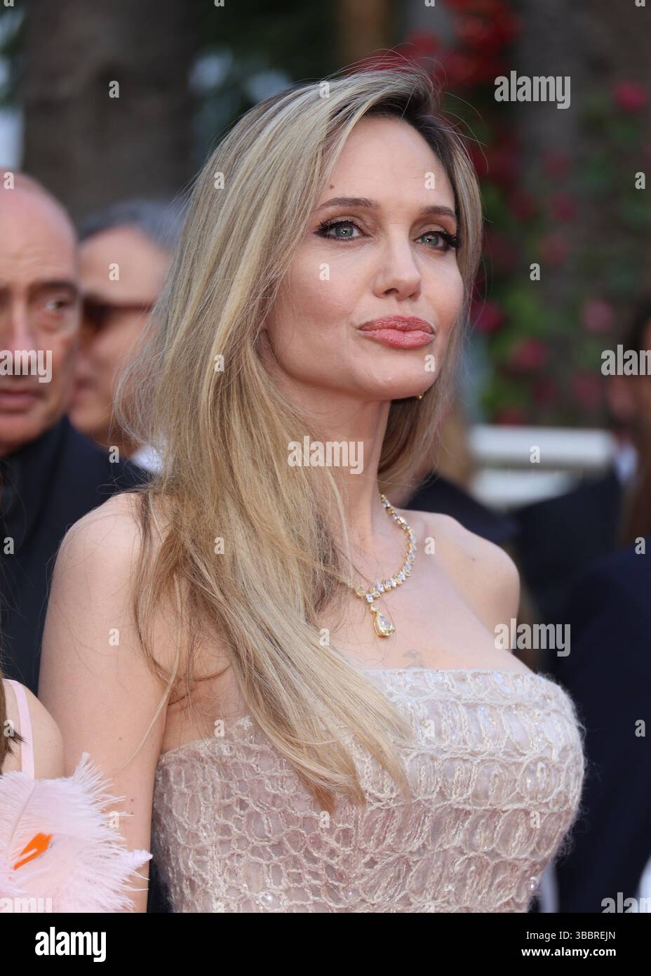 Cannes, France. 17th May, 2025. Angelina Jolie attends the "Eddington" red carpet at the 78th ...