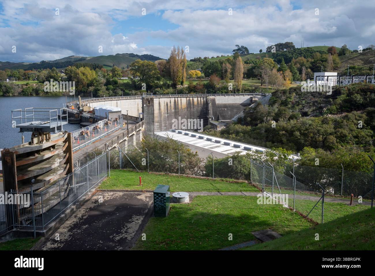 Lake Karapoti, Cambridge, Waikato, North Island, New Zealand Stock ...