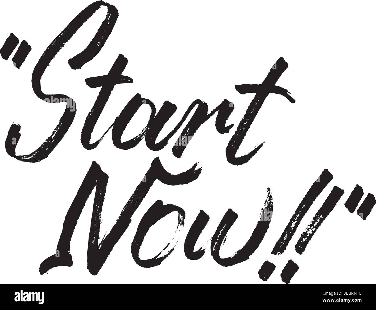 Start now text Stock Vector Images - Alamy