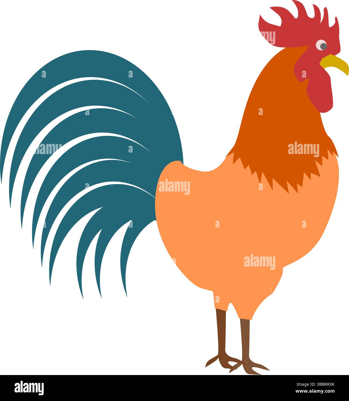 Wild roosters Stock Vector Images - Alamy