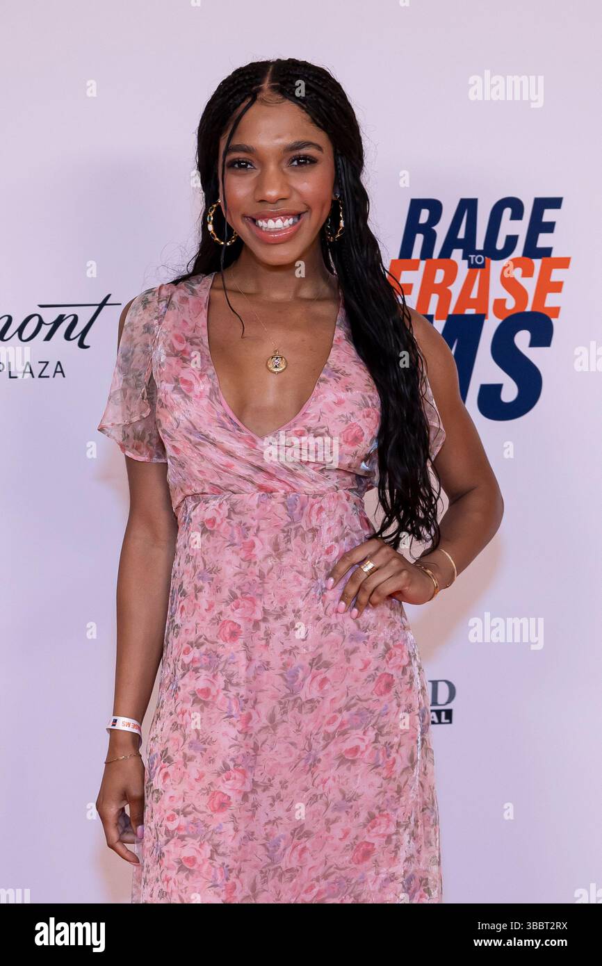Los Angeles, USA. 16th May, 2025. Teala Dunn attends the arrivals of ...