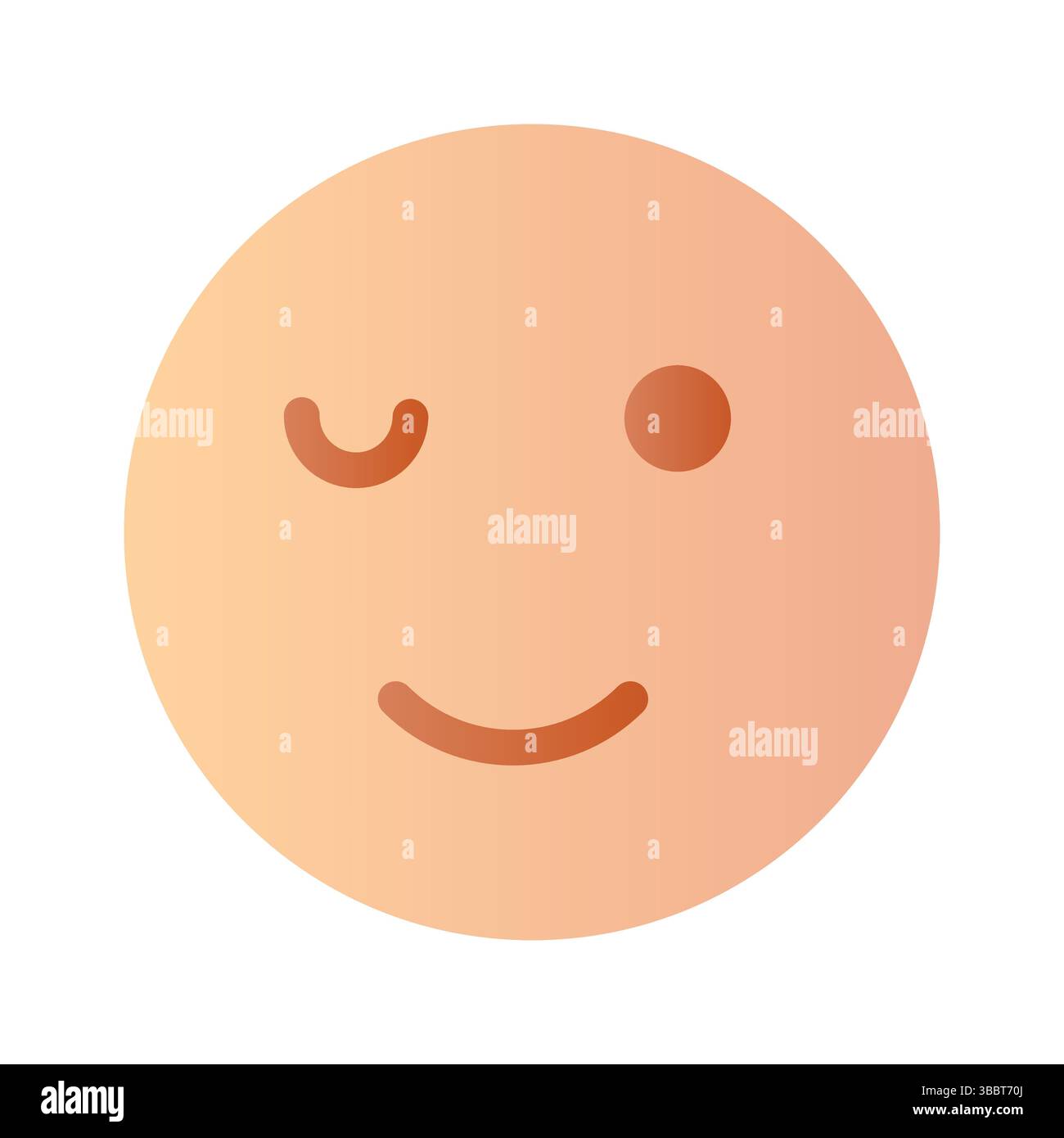 Check out this beautiful winking emoji vector design Stock Vector Image ...