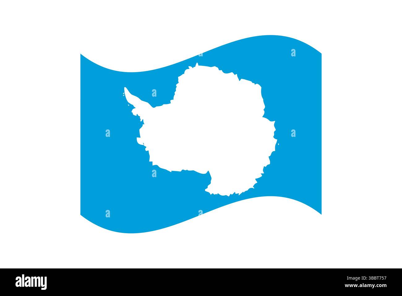 Flag of Antarctica. Antarctica flag official colors and proportion ...