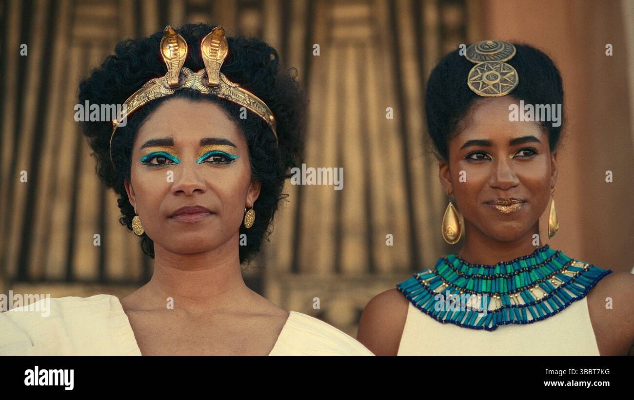 ADELE JAMES in QUEEN CLEOPATRA (2023), directed by TINA GHARAVI. Credit ...