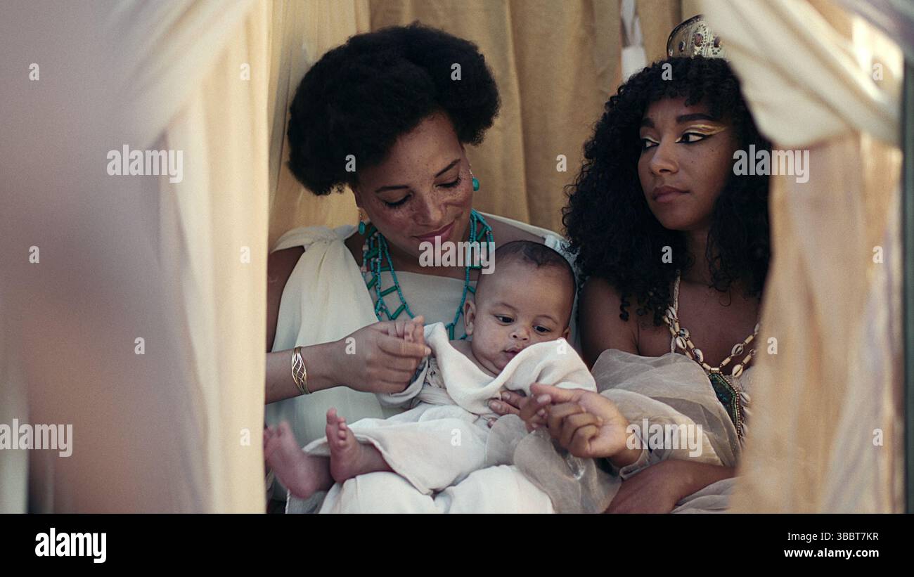 ADELE JAMES in QUEEN CLEOPATRA (2023), directed by TINA GHARAVI. Credit ...