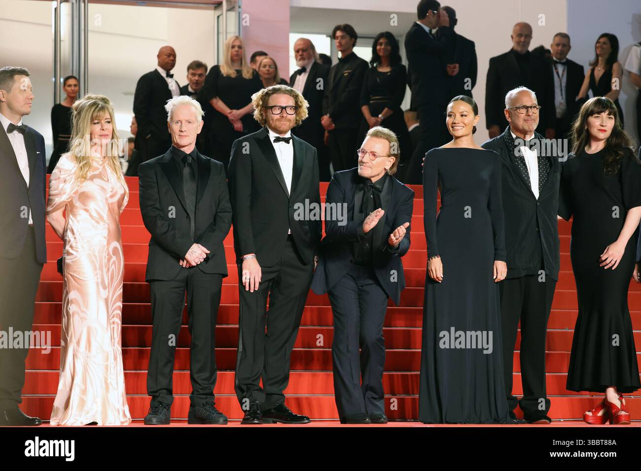 Cannes, France. 16th May, 2025. Lasse Jarvi, Dede Gardner, Jacknife Lee ...
