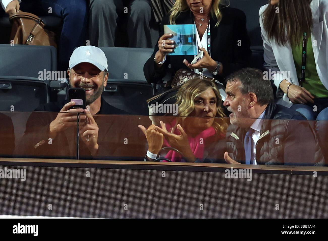 Rome, Italy, May 16, 2025: Everyone is crazy about Jannik, the Italian ...