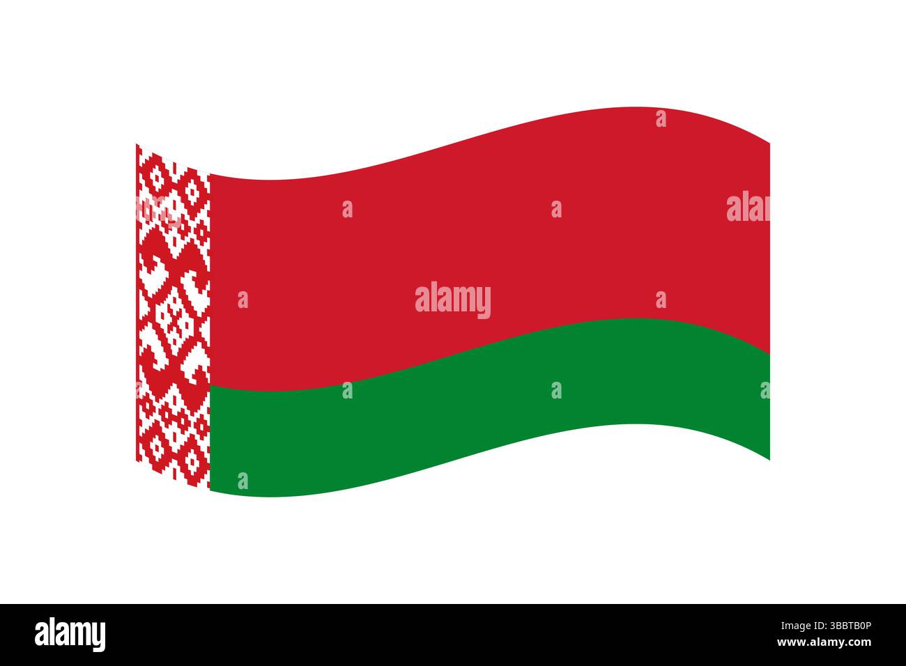 Flag of Belarus. Belarus flag official colors and proportion digital ...