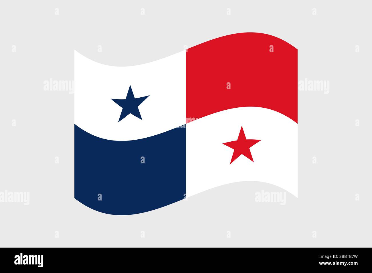 Flag of Panama. Panama flag official colors and proportion digital ...