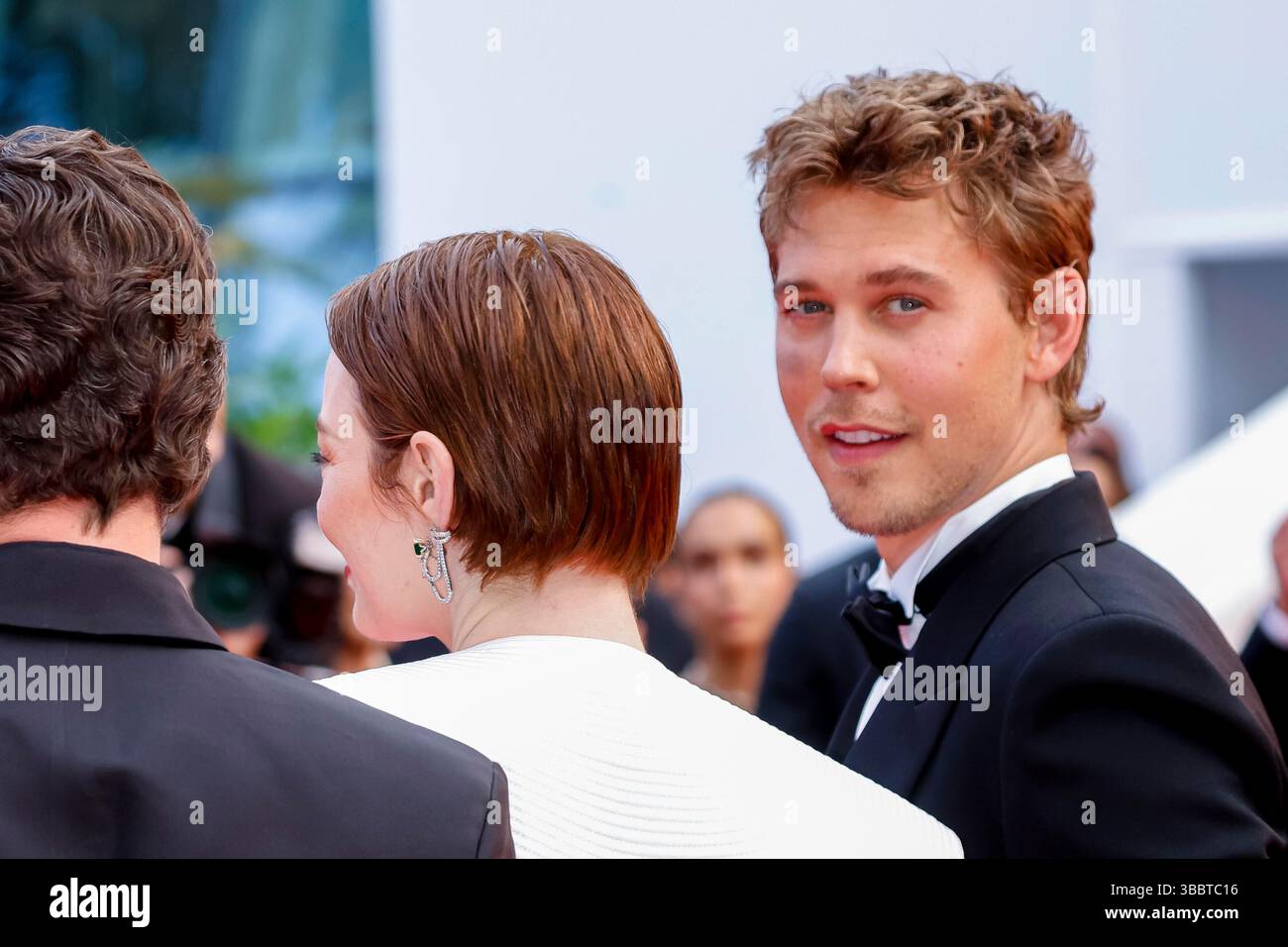 Cannes, Frankreich. 16th May, 2025. Pedro Pascal, Emma Stone and Austin ...