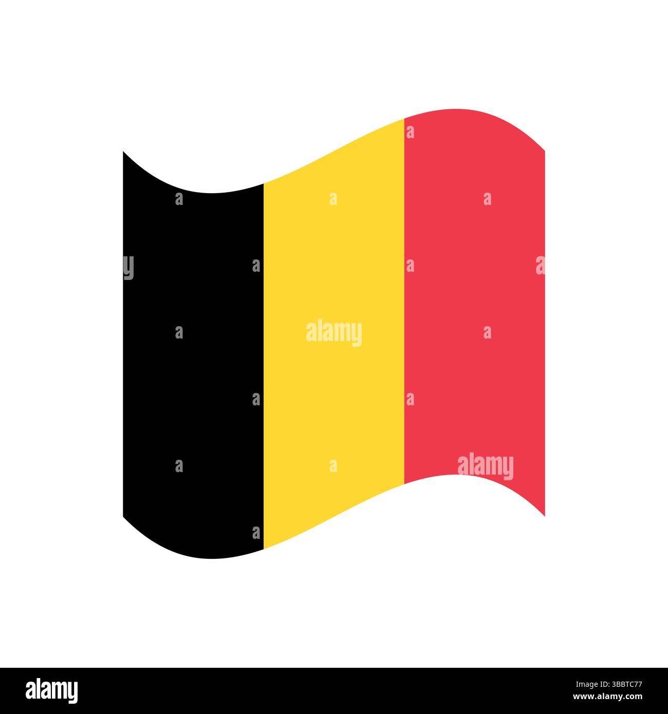 Flag of Belgium. Belgium flag official colors and proportion digital ...