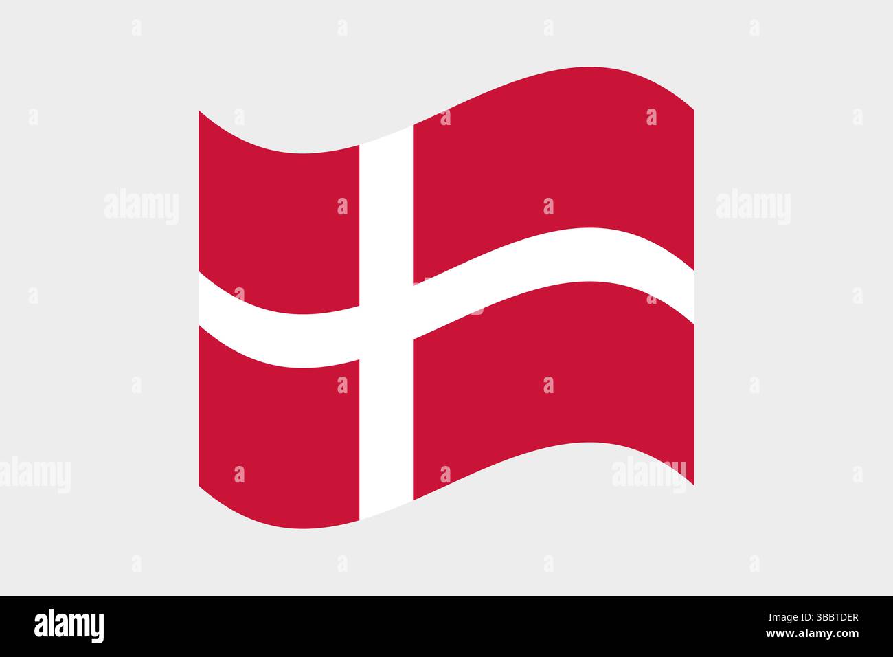 Flag of Denmark. Denmark flag official colors and proportion digital ...