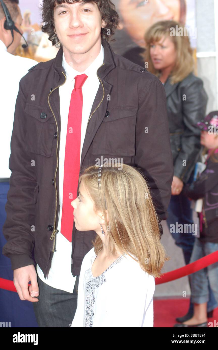 Actor Jared Kusnitz attends the premiere of Hannah Montana: The Movie ...