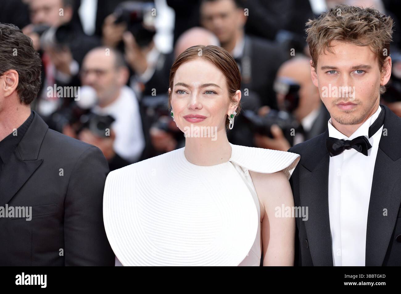 Emma Stone und Austin Butler bei der Eddington Premiere in Cannes am 16 ...