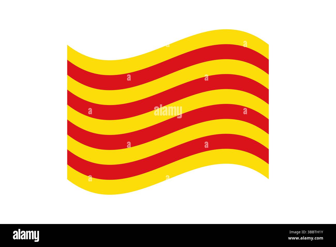 Flag of Catalonia. Catalonia flag official colors and proportion ...