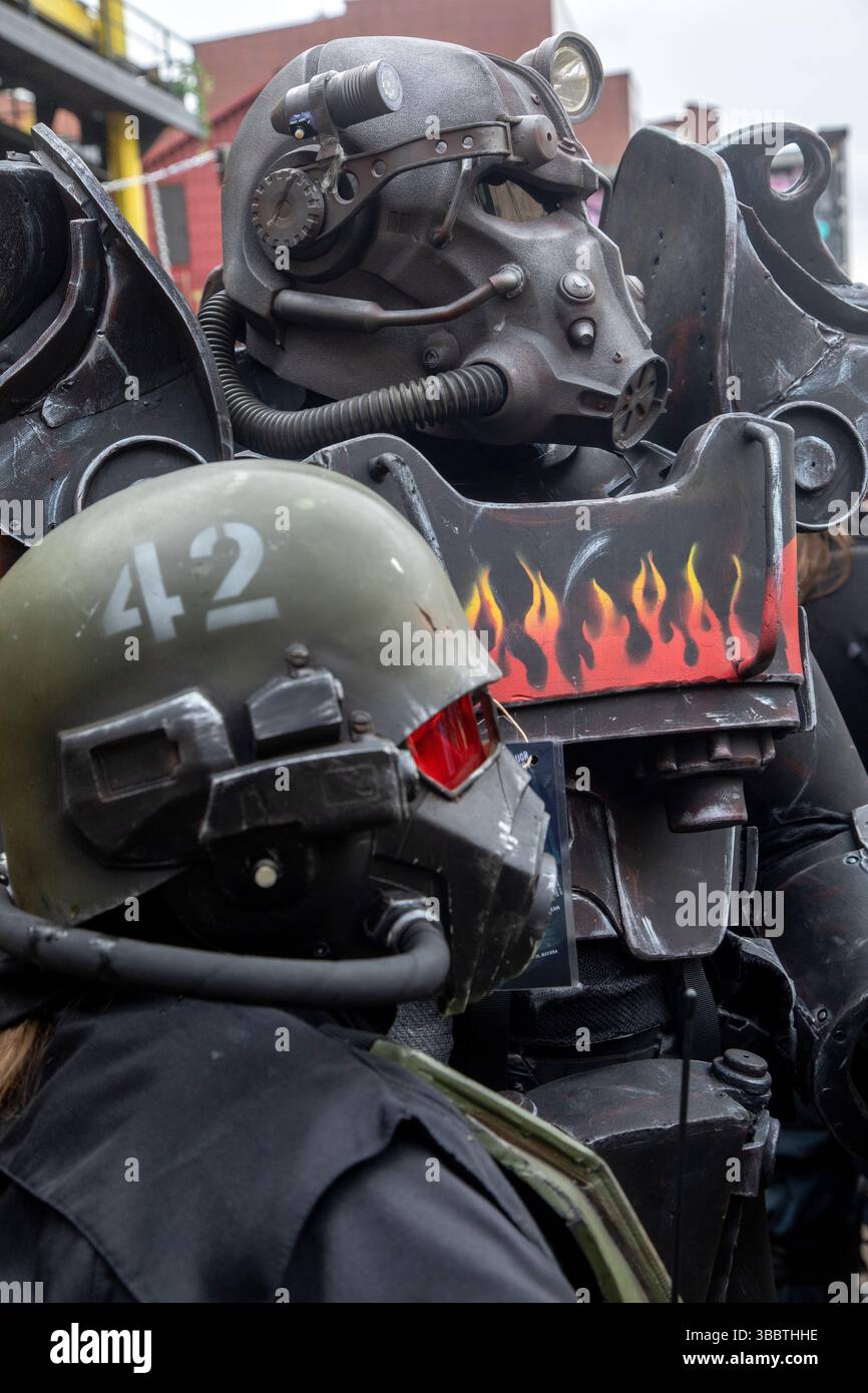 Moscow, Russia. 11th of May, 2025. Fans of the Fallout computer game ...