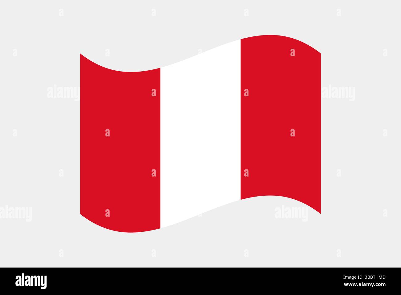 Flag of Peru. Peru flag official colors and proportion digital vector ...