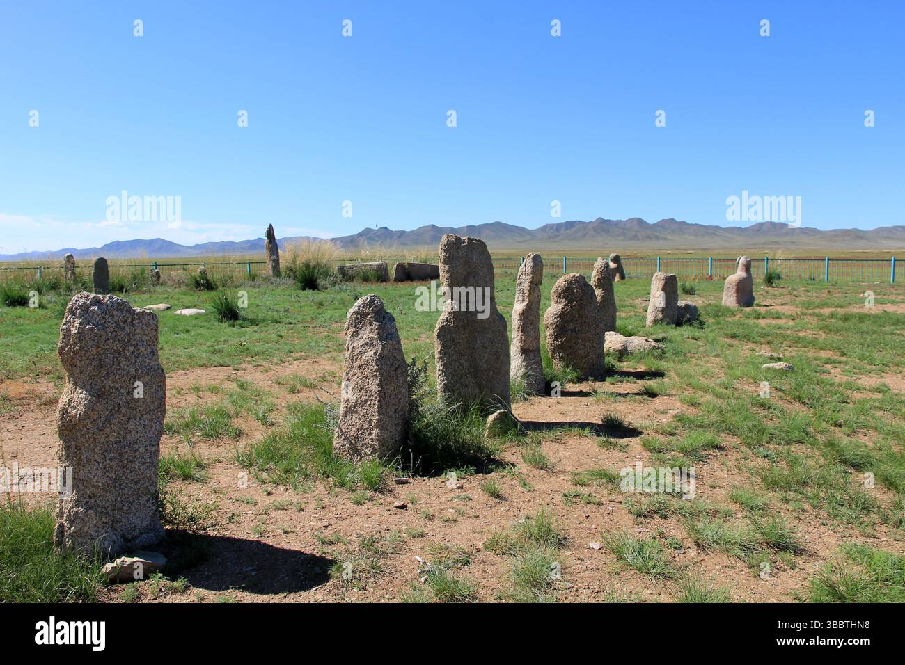 Ungot balbals are located in the Argalan district of Mongolia. The ...