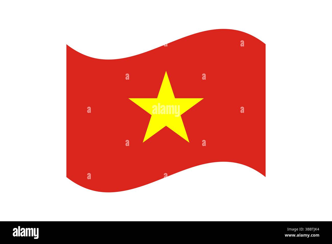 Flag of Vietnam. Vietnam flag official colors and proportion digital ...