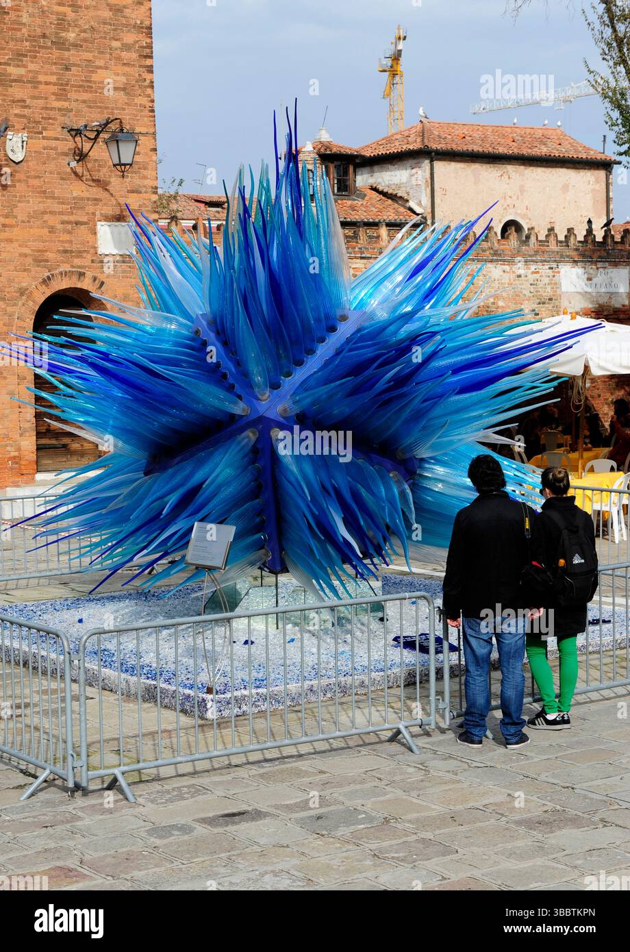 Sculpture of Murano glass near Venice,Italy,Europe Stock Photo - Alamy