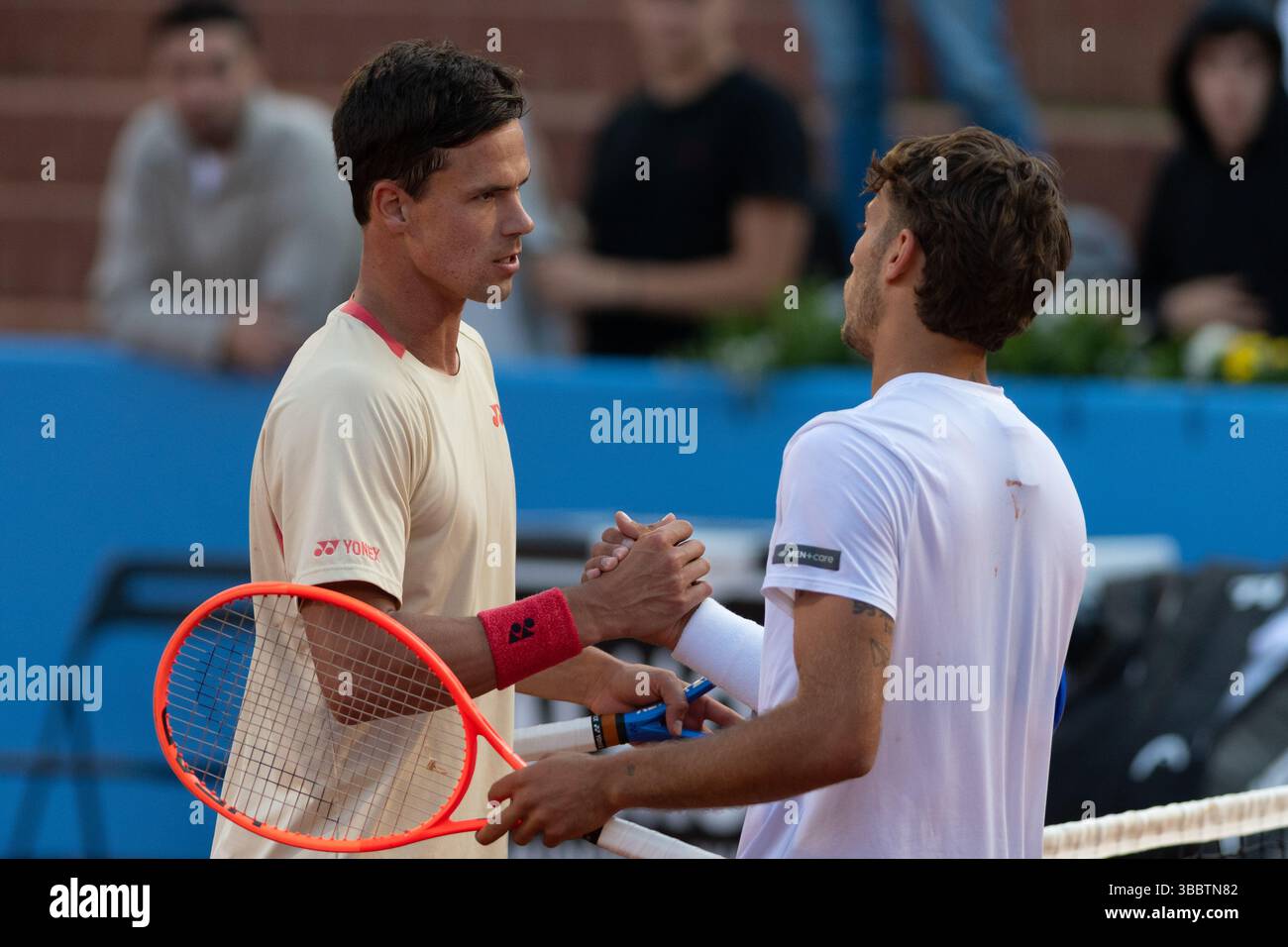 Turin, Italy. 16th May, 2025. Daniel ALTMAIER of Germany and Flavio ...