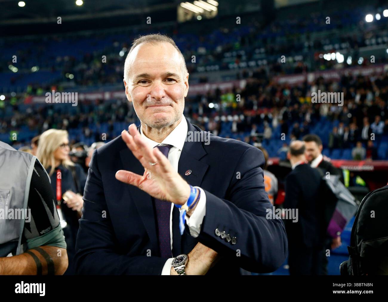 Rome, Italy. 14th May, 2025. ROME, ITALY - MAY 14: Joey Saputo CEO of ...