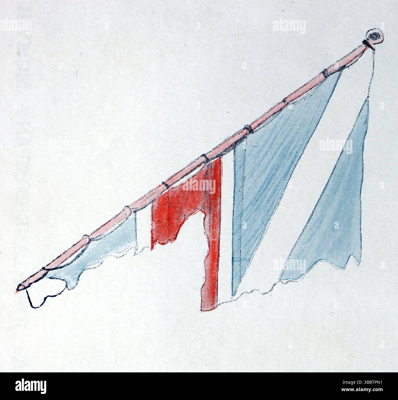 The Medway Raid: The loyal London’s flags. HMS Loyal London was one of ...