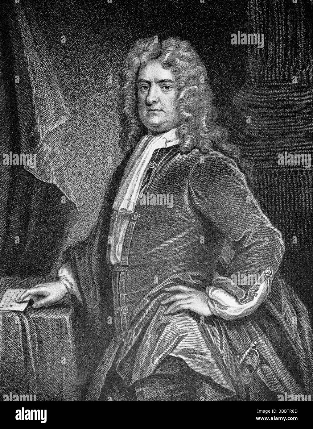 Portrait of Admiral Edward Russell, Earl of Oxford, Commander-in-Chief ...