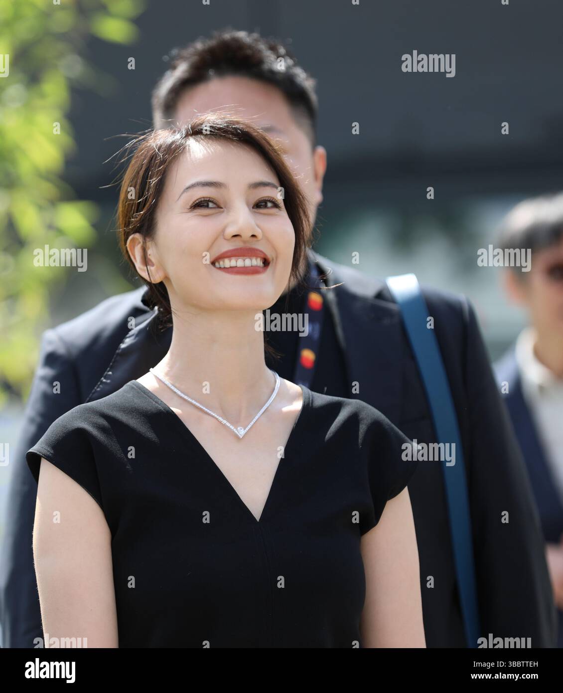 May 17, 2025, Cannes, Cote D'azur, France: GAO YUAN YUAN poses during the photocall for 'Sons of ...