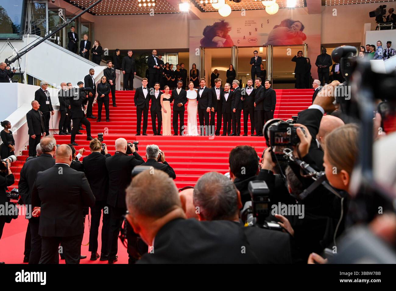 Italy. 16th May, 2025. Cameron Mann, Matt Gomez Hidaka, Amelie Hoeferle ...